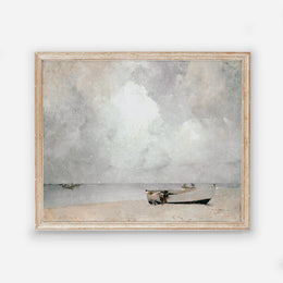 Vintage Coastal Boat Wall Art – Wall and Wonder